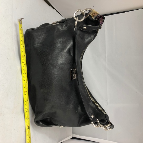 Coach | Bags | Coach 434 Madison Hailey Black Leather Purse Sat | Poshmark